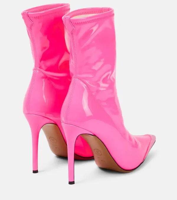 Alexandre Vauthier Crystal-embellished Ankle Boots