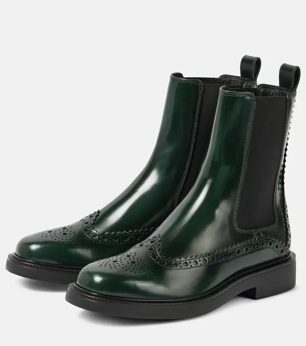 TOD'S Leather Chelsea Boots