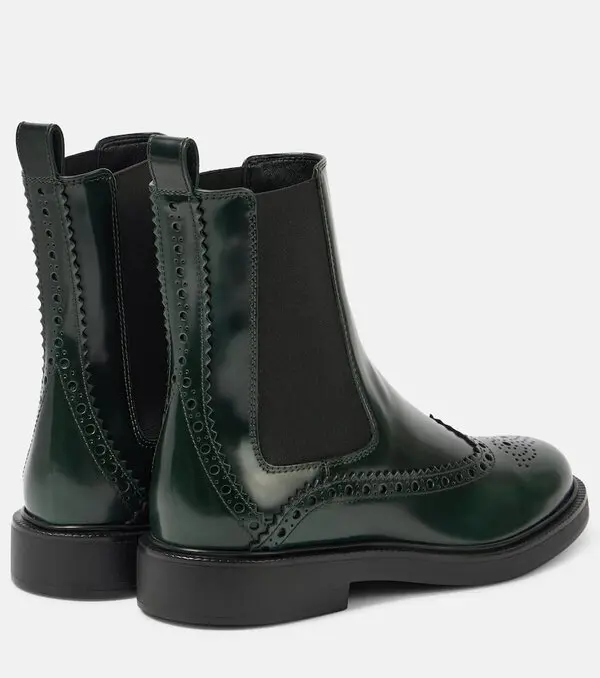 TOD'S Leather Chelsea Boots