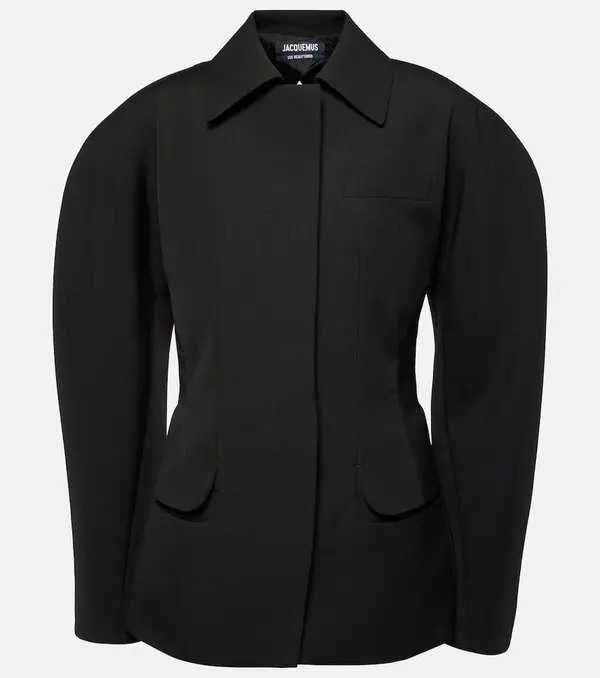 Jacquemus La Veste Castagna Virgin Wool Jacket