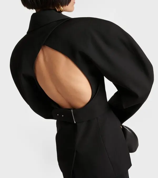 Jacquemus La Veste Castagna Virgin Wool Jacket
