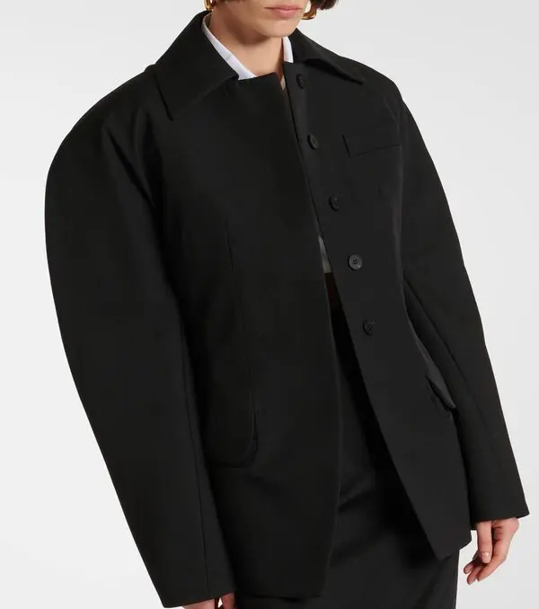 Jacquemus La Veste Castagna Virgin Wool Jacket
