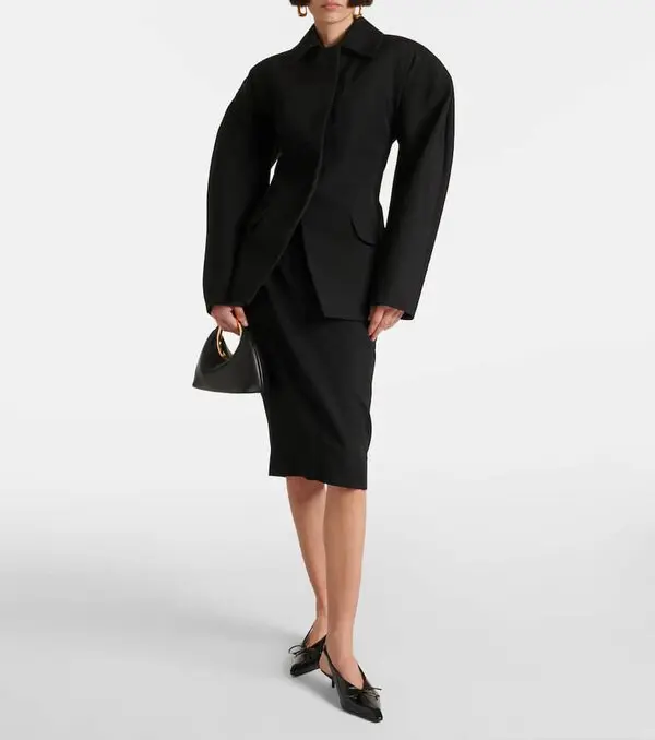 Jacquemus La Veste Castagna Virgin Wool Jacket