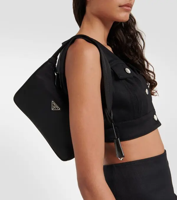Prada Re-edition 2000 Shoulder Bag - Black