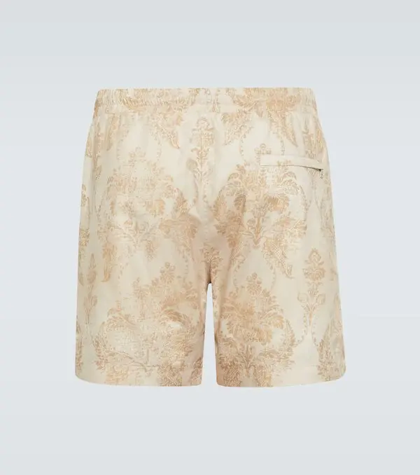 Commas Printed Swim Shorts