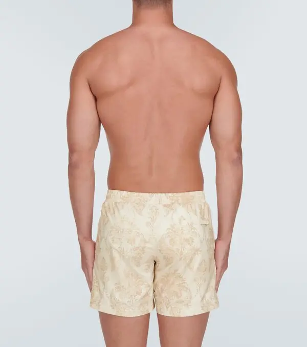 Commas Printed Swim Shorts