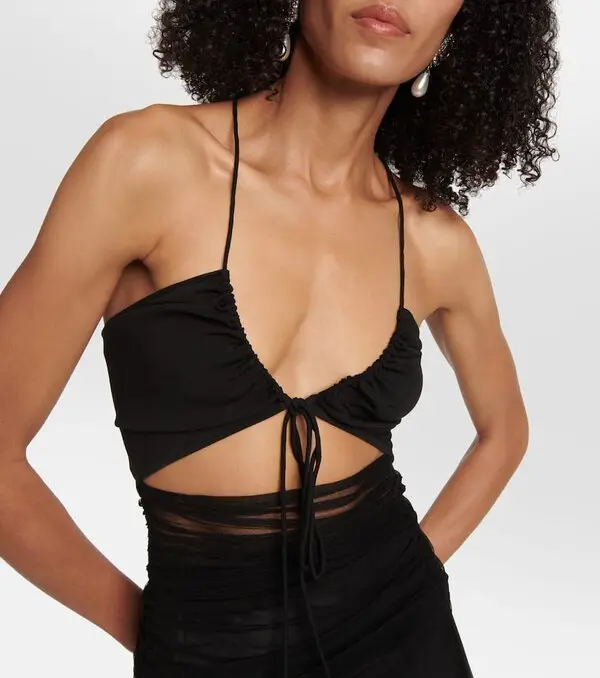 Christopher Esber Cutout Halterneck Top