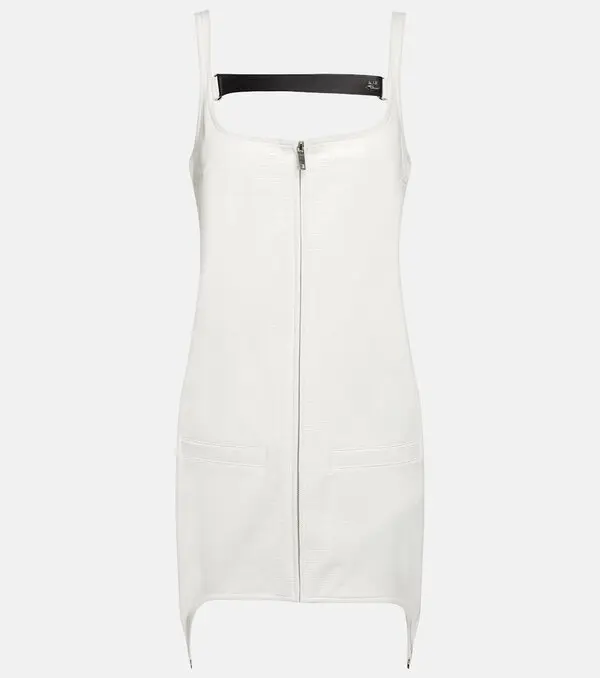 COURREGES Cotton-blend Mini Dress
