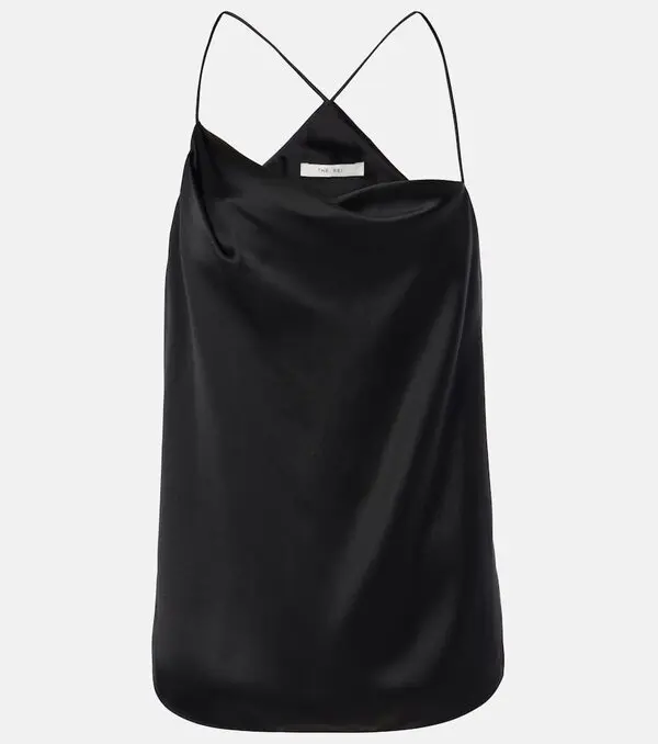 THE SEI Silk Satin Top