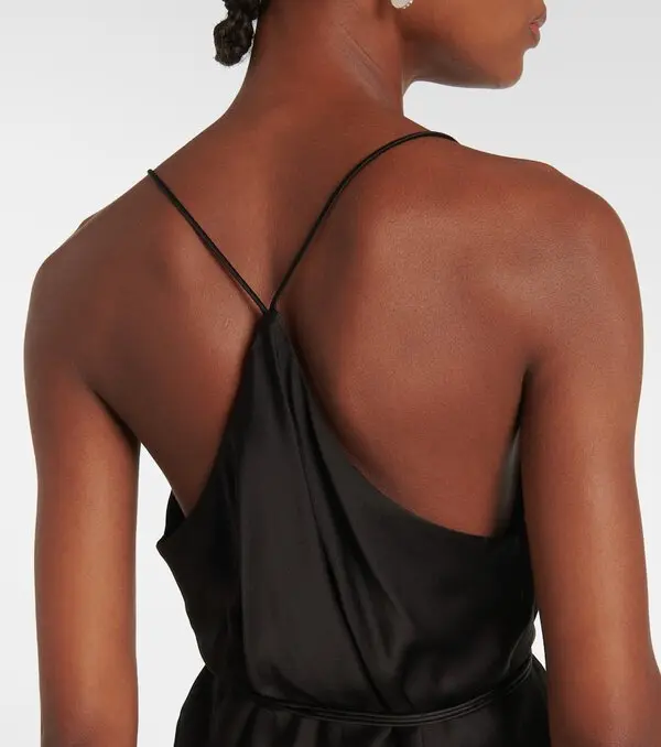 THE SEI Silk Satin Top
