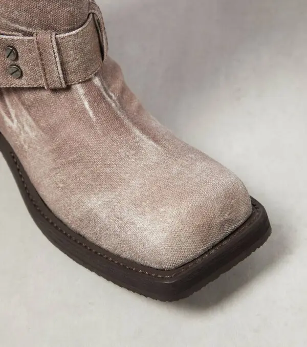 Acne Studios Balius 35 Printed Knee-high Boots