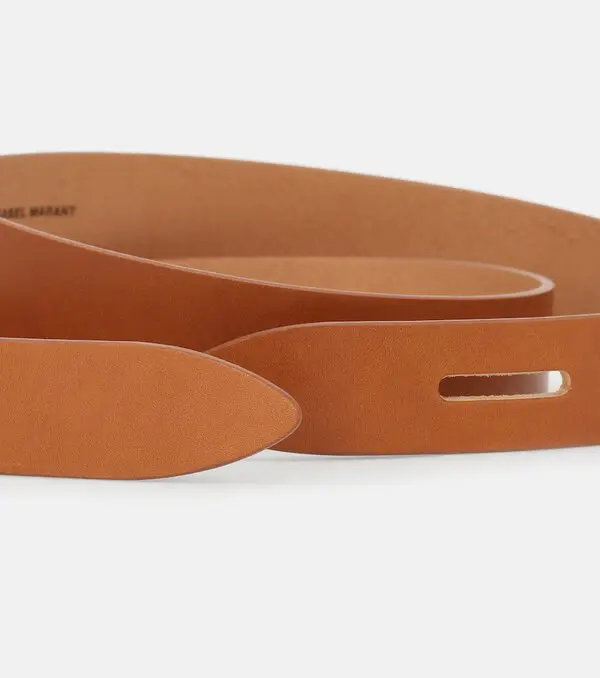 Isabel Marant Étoile Lecce Leather Belt - Brown