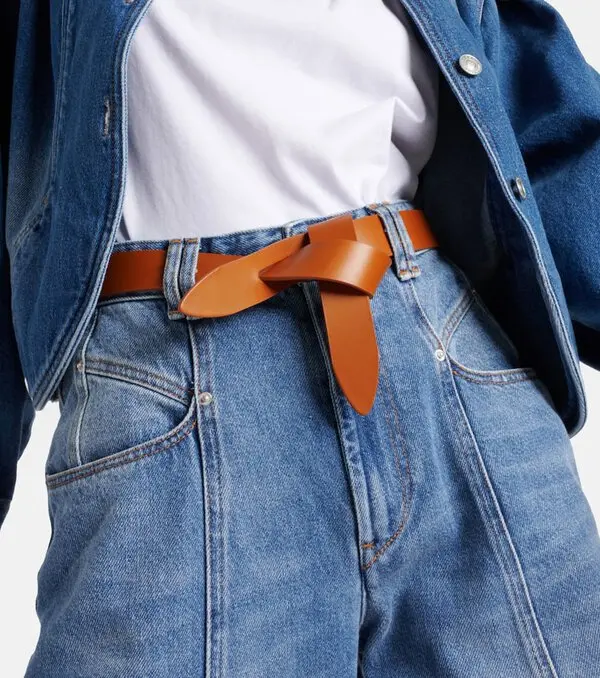 Isabel Marant Étoile Lecce Leather Belt - Brown