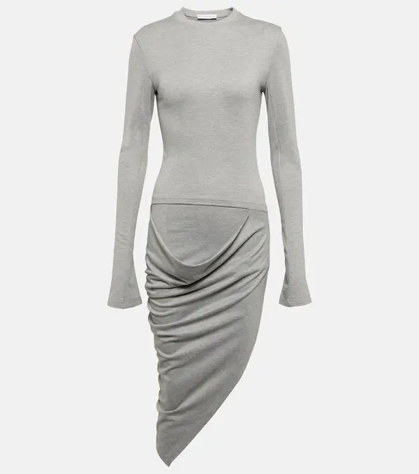 JW Anderson Draped Jersey Midi Dress