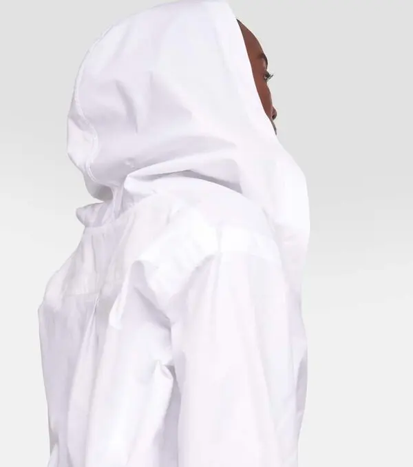 Alaïa Hooded Cotton Bodysuit