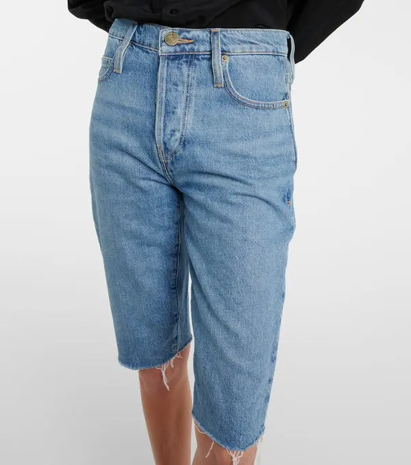 FRAME The Cycling Denim Shorts