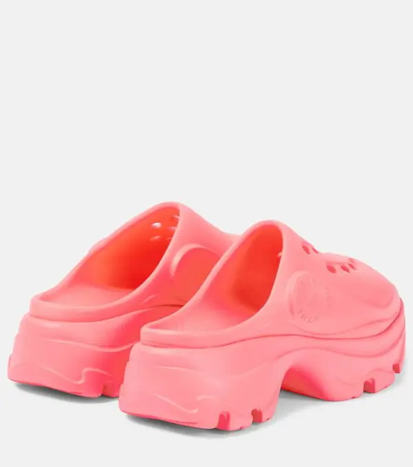 Adidas By Stella McCartney Logo Rubber Clogs