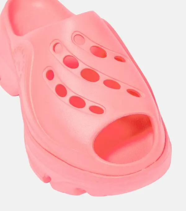 Adidas By Stella McCartney Logo Rubber Clogs