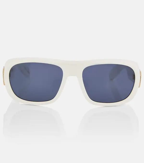 Dior Lady 95.22 S1i Square Sunglasses - White