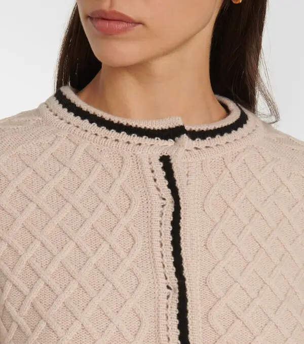 Max Mara Baviera Wool-cashmere Cardigan