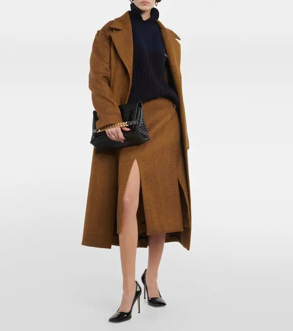Victoria Beckham Double-collar Wool Sweater