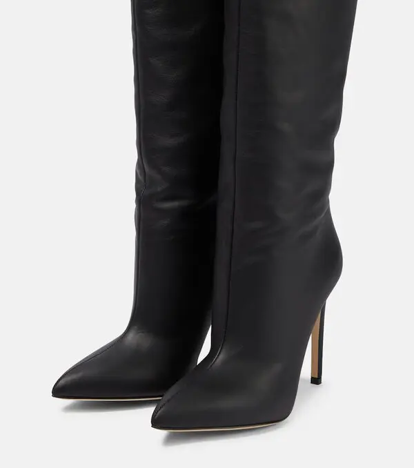 Paris Texas Fringed Over-the-knee Leather Boots