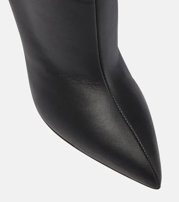 Paris Texas Fringed Over-the-knee Leather Boots