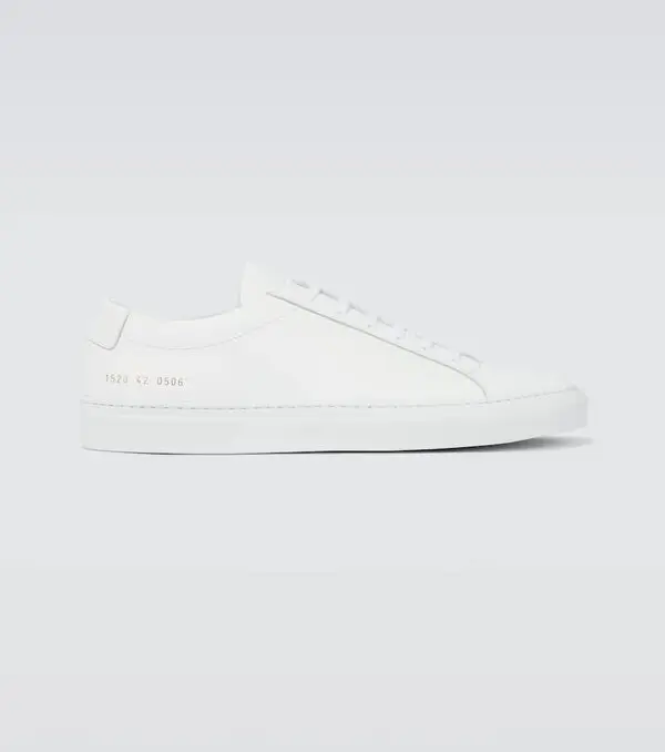 COMMON PROJECTS Achilles Low Sneakers In Panna - White