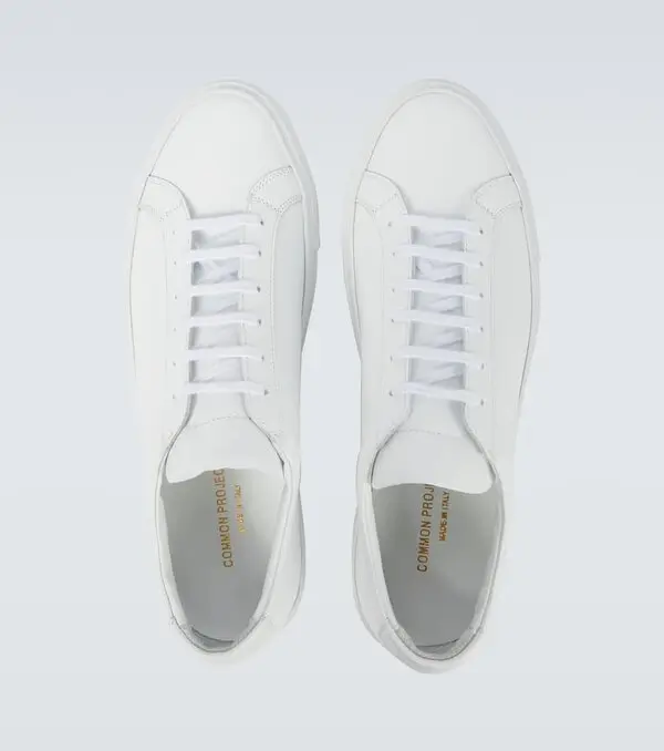 COMMON PROJECTS Achilles Low Sneakers In Panna - White