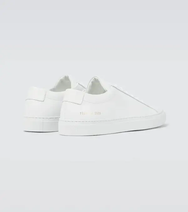 COMMON PROJECTS Achilles Low Sneakers In Panna - White
