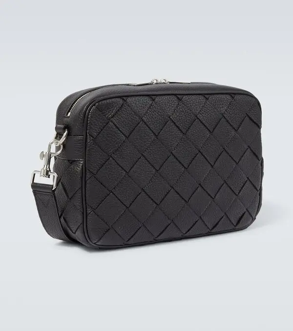 Bottega Veneta Intrecciato Leather Camera Bag
