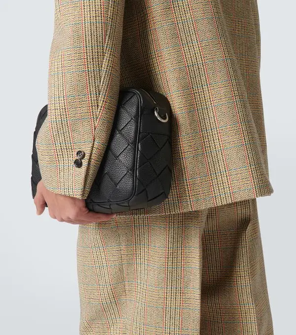 Bottega Veneta Intrecciato Leather Camera Bag