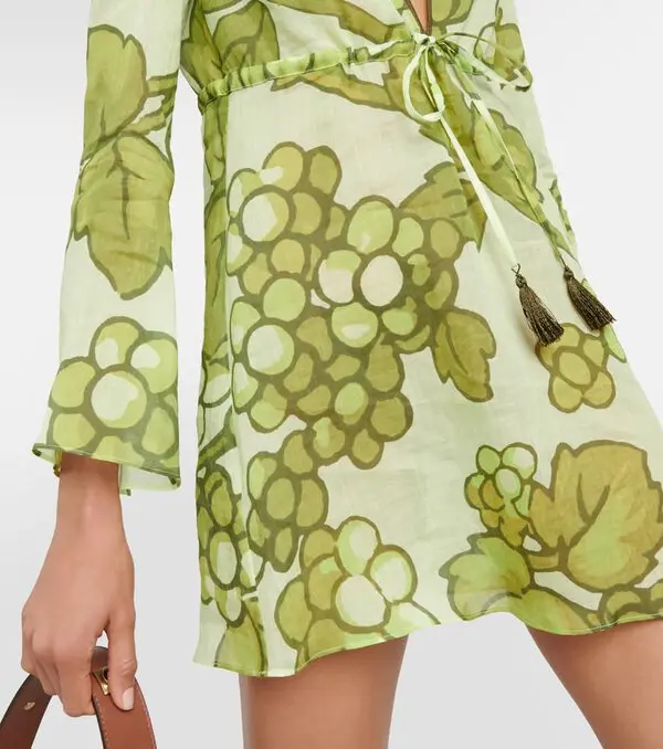 Etro Printed Ramie Tunic