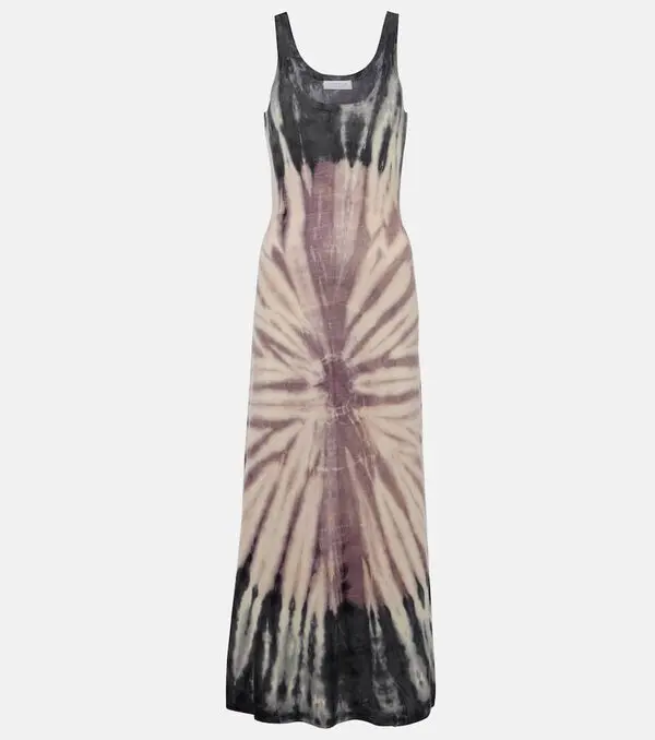 Gabriela Hearst Beca Tie-dye Maxi Dress - Multicoloured