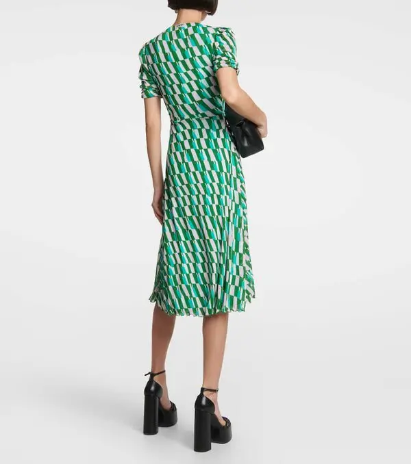 Diane Von Furstenberg Koren Printed Minidress