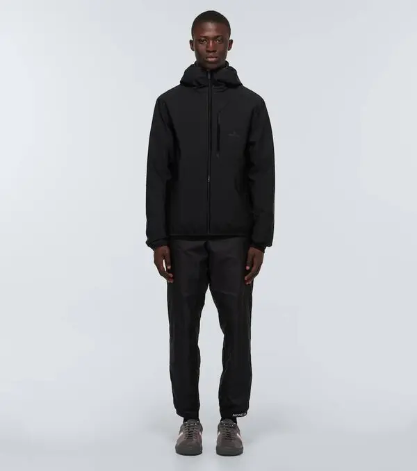Moncler Monaco Suede Sneakers