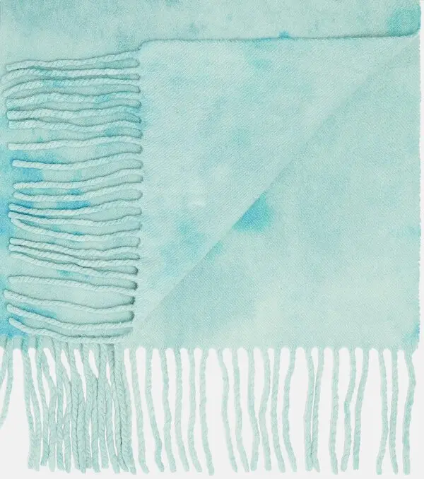 Acne Studios Wool Scarf - Blue