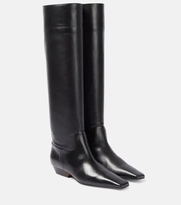 Khaite Marfa Leather Knee-high Boots
