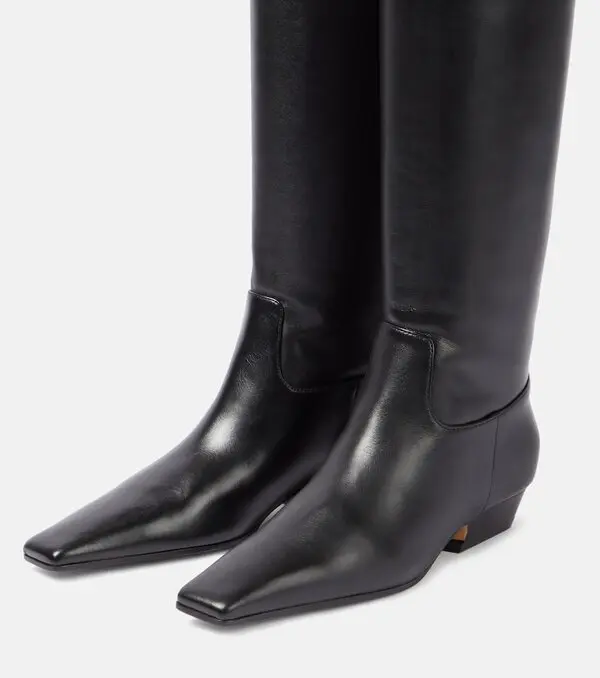 Khaite Marfa Leather Knee-high Boots