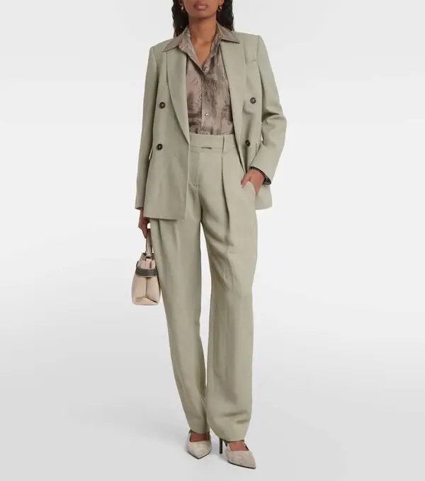 Brunello Cucinelli Silk Button-down Shirt