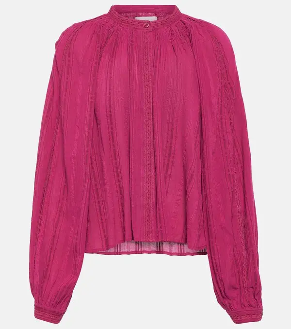 MARANT ETOILE Imayae Cotton-blend Blouse