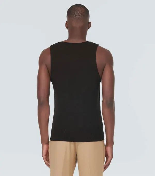 Dries Van Noten Wool Sweater Vest