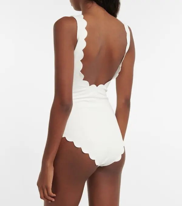 Marysia Palm Springs Scalloped Swimsuit