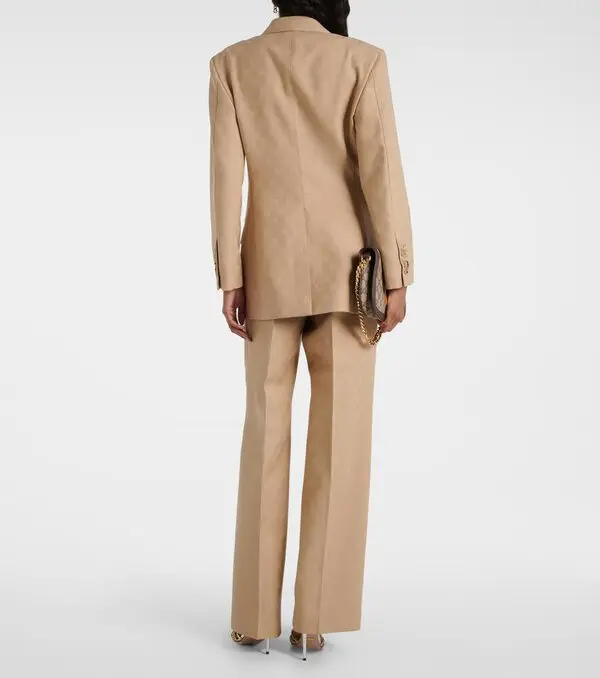 Gucci Gg Wool Jacquard Blazer