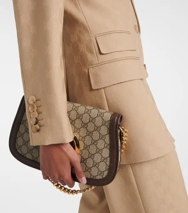 Gucci Gg Wool Jacquard Blazer