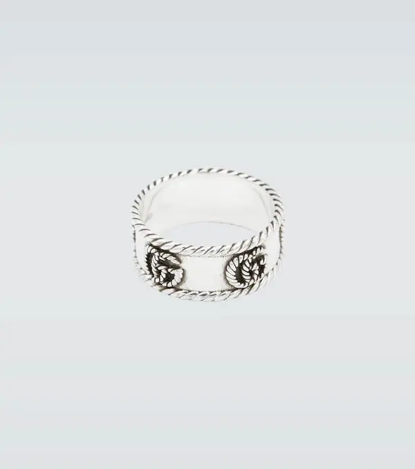 Gucci Double G Sterling Ring