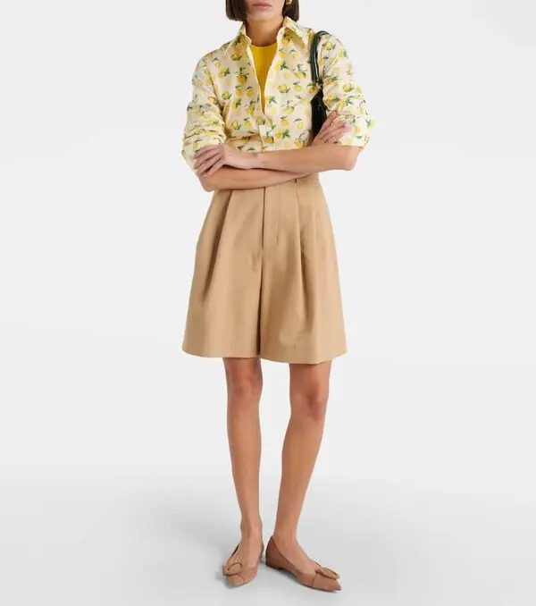 GIANVITO ROSSI Suede Ballet Flats