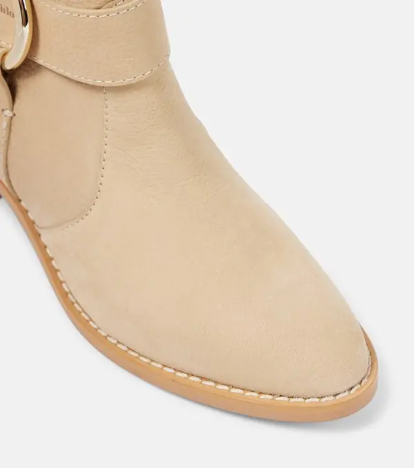 See By Chloé Leather Ankle Boots