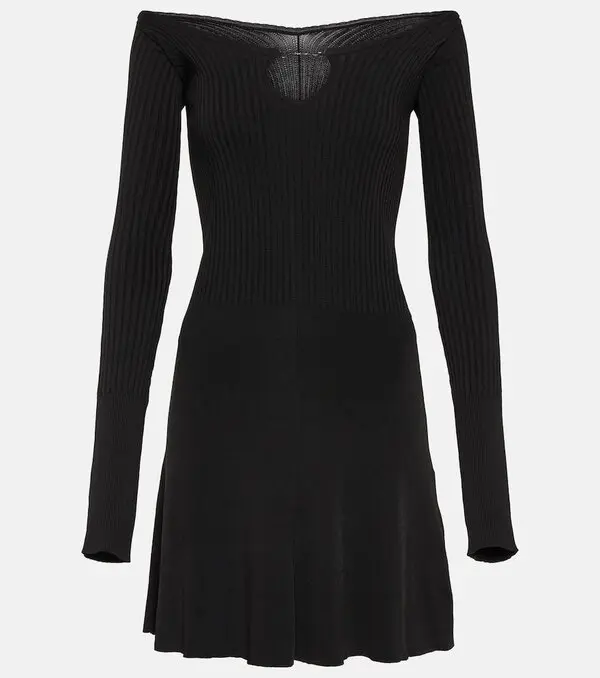 Jacquemus La Mini Robe Pralu Minidress - Black
