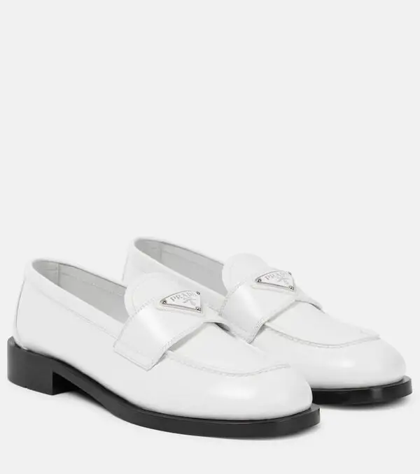 Prada Leather Loafers